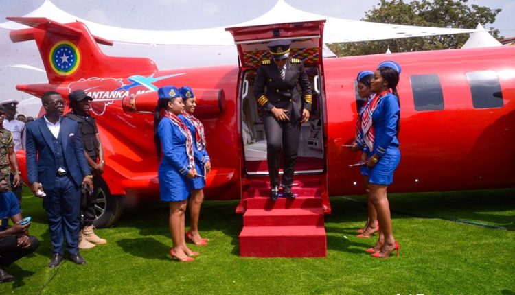 Photos: Kantanka unveils luxurious mini aeroplane vehicle