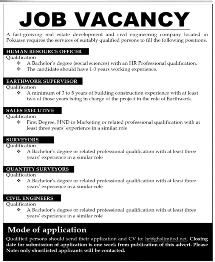 Newspaper Job Vacancies