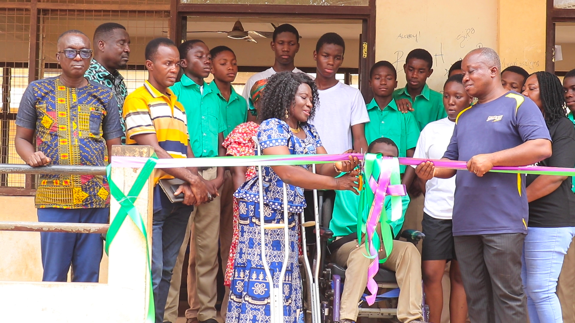 TGR gets result: Dr Naami installs wheelchair ramps at Ghanata SHS to ...